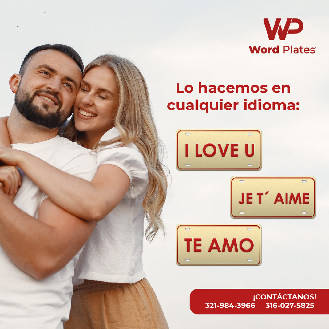 WordPlates - Placas personalizadas – Word Plates